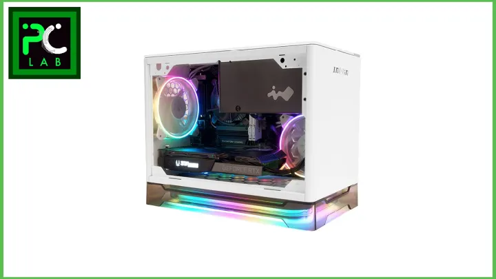 Inwin A1 Prime Mini-ITX Tower with 750w P75F 80+ Gold PSU & 2 ARGB Fans ...
