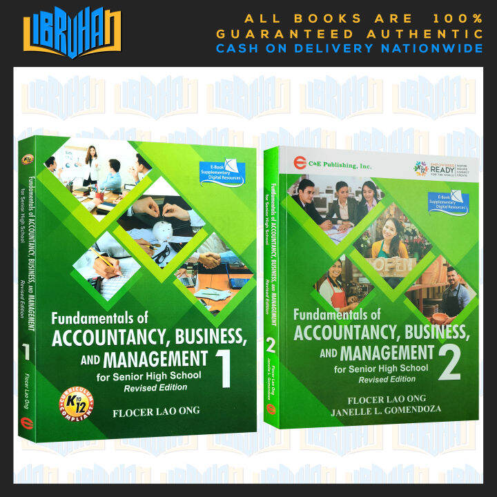 FUNDAMENTALS OF ACCOUNTANCY, BUSINESS, AND MANAGEMENT 1 & 2 for Senior ...