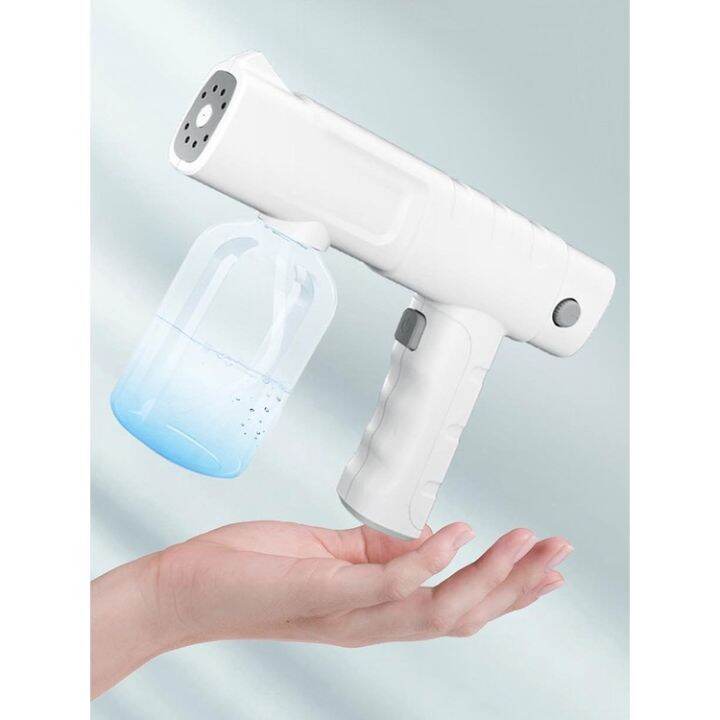 Disinfectant Sprayer Gun 600ML Wireless Nano Alcohol Spray Disinfection ...