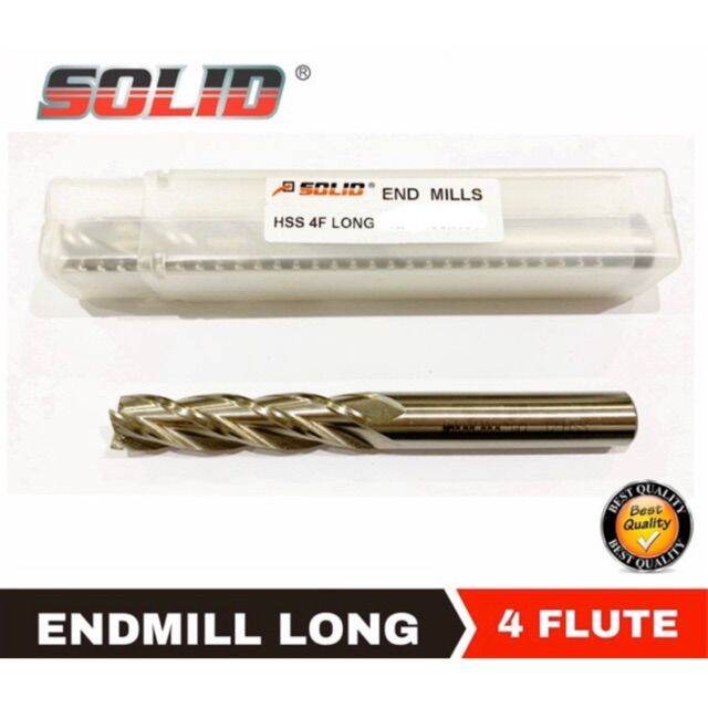 Solid 4mm Long Endmill 4 Flute | Lazada Indonesia