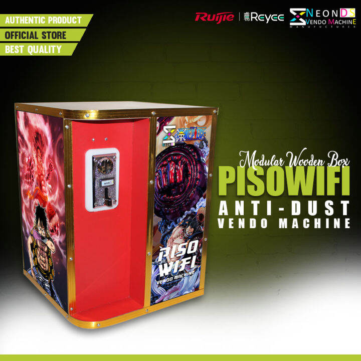 NeonDS Complete Set Anti-Dust PisoWiFi Vendo with Reyee Access Point ...