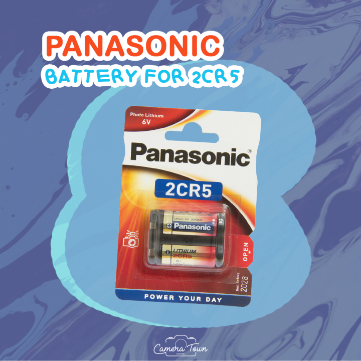 แบตเตอรี่กล้อง PANASONIC Battery for 2CR5 | Lazada.co.th
