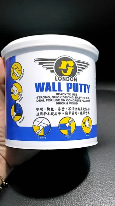 Dempul RJ London Wall Putty 1kg 1 kg Dempul Serbaguna Multifungsi Motor ...