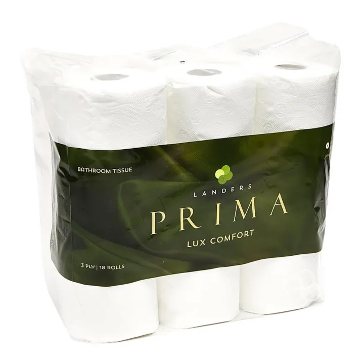 Prima Lux Comfort 3-Ply Bathroom Tissue 1000s 18 Rolls | Lazada PH