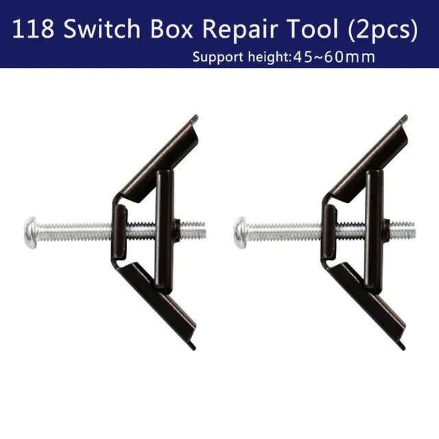 118/86Type Switch Socket Bottom Box Repair Screw Broken Old Mounting ...