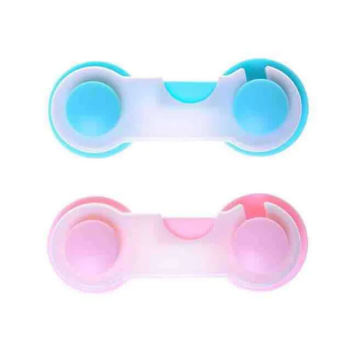 Plastic Home Door Drawer Lock Kids Protect Wardrobe Cabinet | Lazada PH