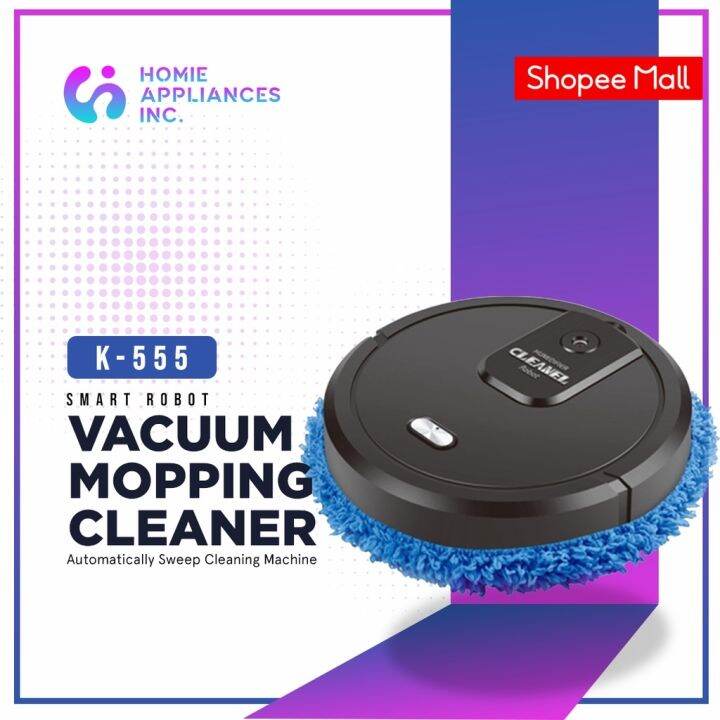nightmare Homie K-555 Smart Robot Vacuum Mopping Cleaner 5 in 1 ...
