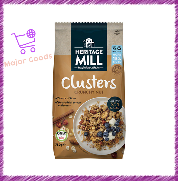 Heritage Mill Clusters Crunchy Nut 750g | Lazada