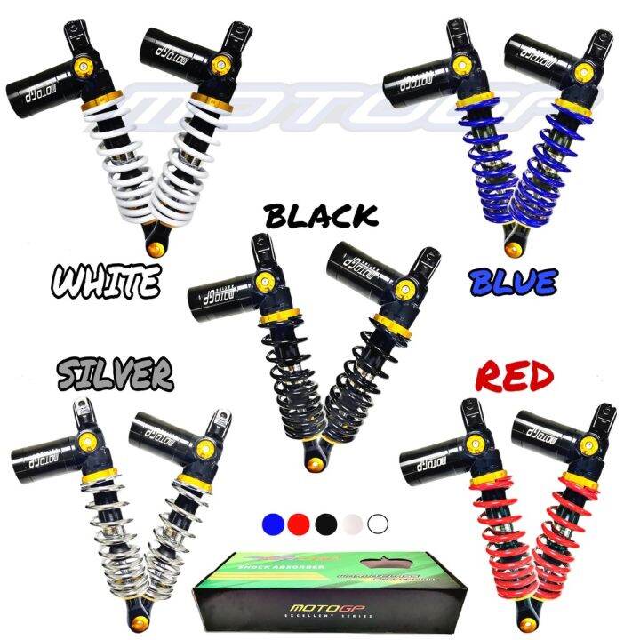 Motorcycle 1 Pair Rear Shock DUAL Absorber with Gas Tank for Aerox Nmax ...