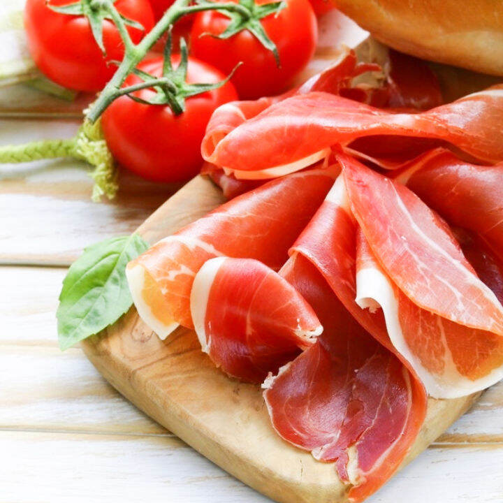 Yurun Spanish Serrano Ham Slices Beretta Fermented Raw Italian Air ...