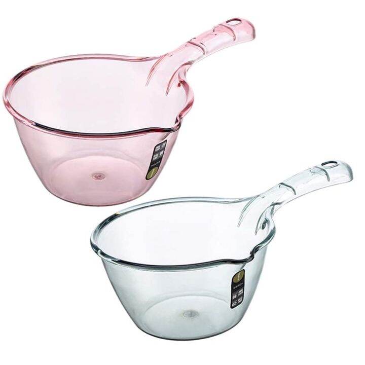 HMB Japanese Water Dipper Clear Tabo Aesthetic Transparent Scooper ...