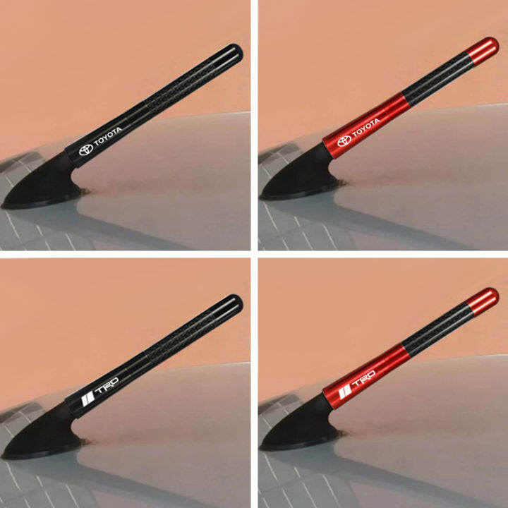【COD+Ship From Manila】Car Antenna 12cm Carbon Fiber Universal Car Roof ...