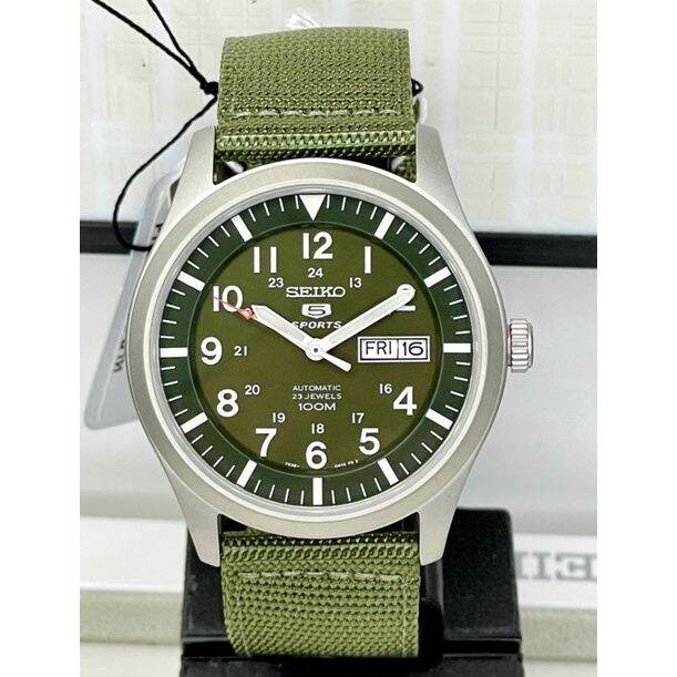 Seiko 5 Military Automatic Sports รุ่นSNZG11K1, SNZG09K1 | Lazada.co.th