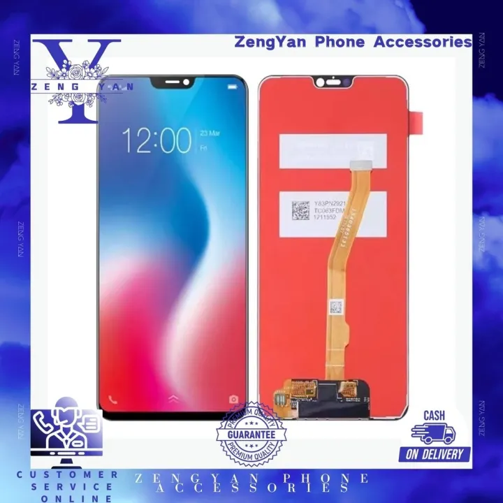 Vivo LCD V9 Y85 LCD Digital Touch Screen Display Frame Assembly for ...