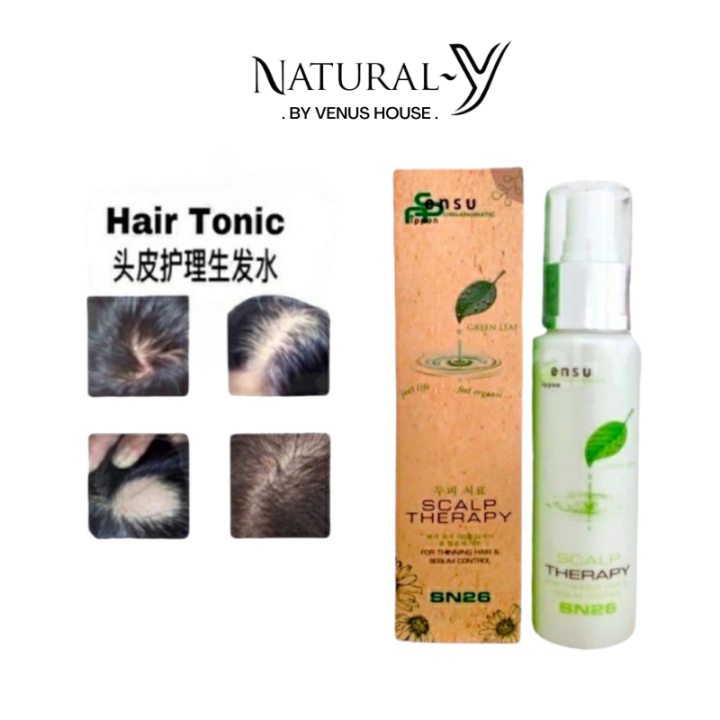 Sensu hair tonic scalp therapy sn26 头皮护理生发水120ml Natural y | Lazada
