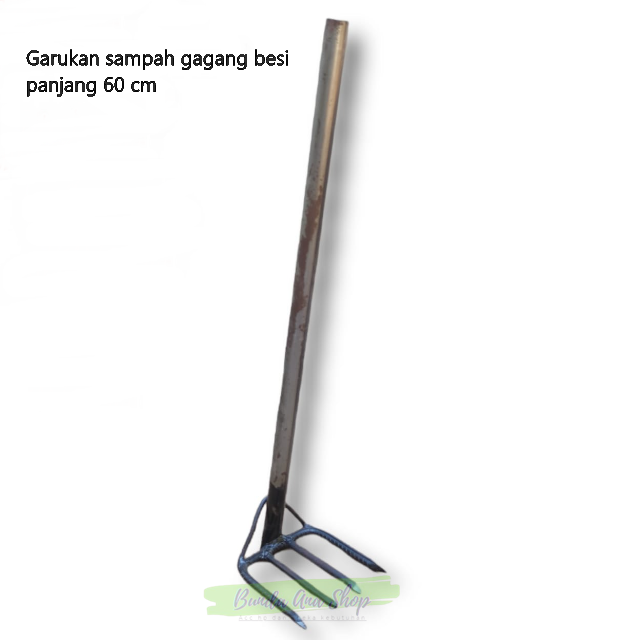 Garukan sampah gagang besi Sedang 4 jari panjang +- 60 cm | Lazada ...