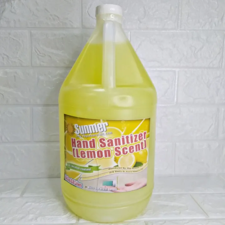 Hand Sanitizer/Alcogel Lemon Scent | Lazada PH