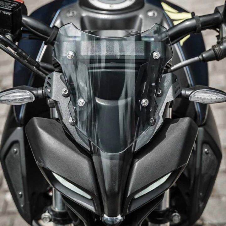 Yamaha MT15 windshield MT-15 visor MT 15 windscreen iron thailand ...