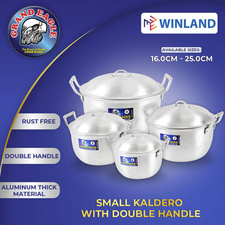 GRAND EAGLE by Winland Cookware Thick Aluminum Small Kaldero with ...