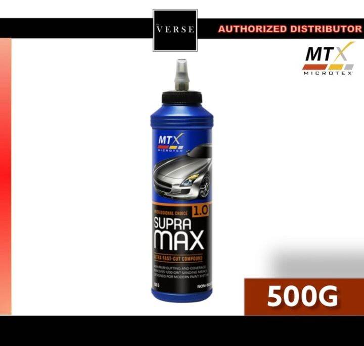 Microtex Car Care SUPRA MAX Ultra Fast-Cut Compound 500G | Lazada PH