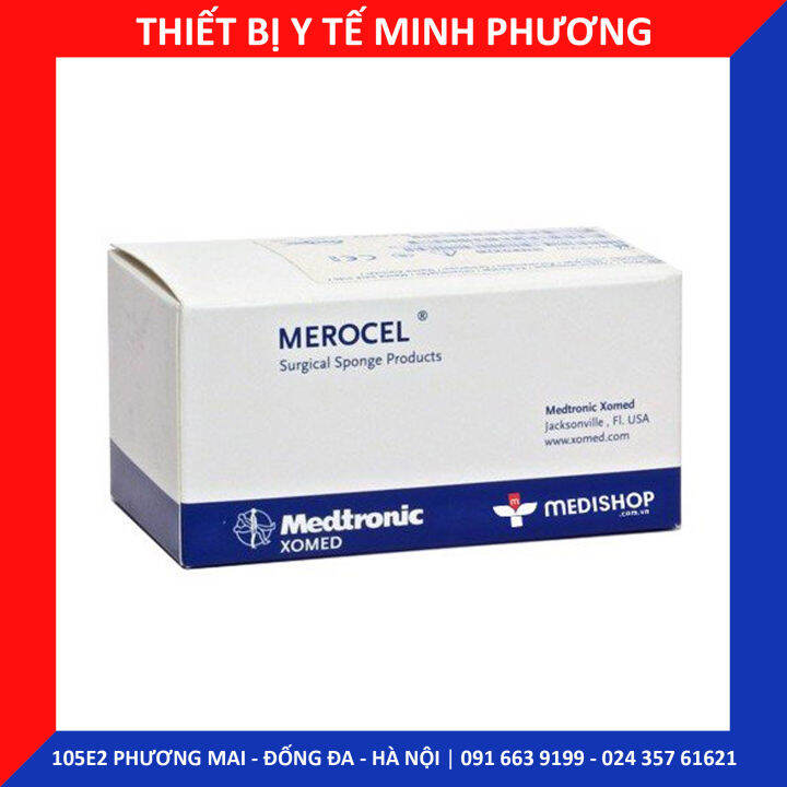 Gạc cầm máu mũi MEROCEL dùng trong thẩm mỹ | Lazada.vn