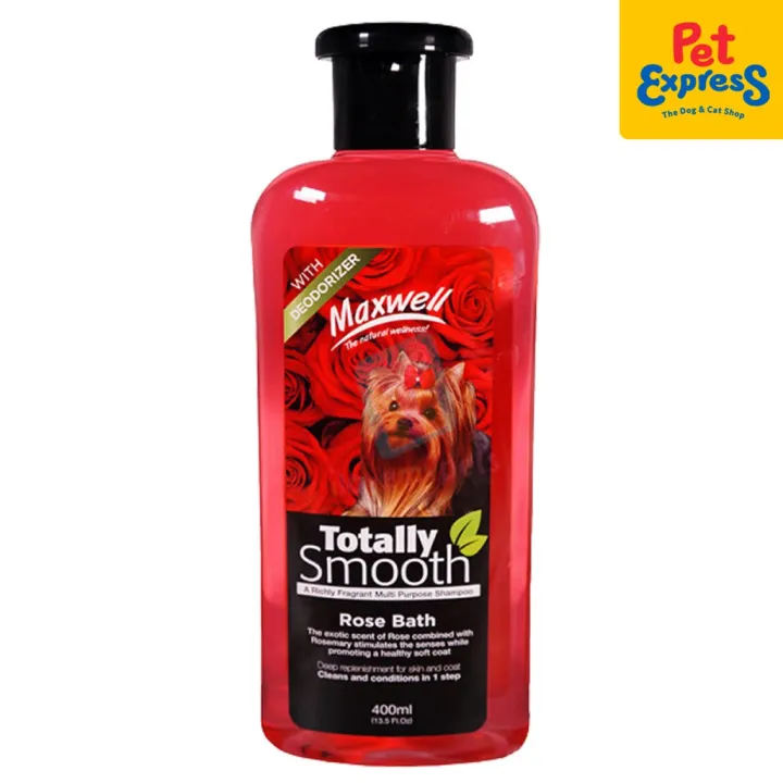 Maxwell Totally Smooth Rose Bath Dog Shampoo 400ml | Lazada PH