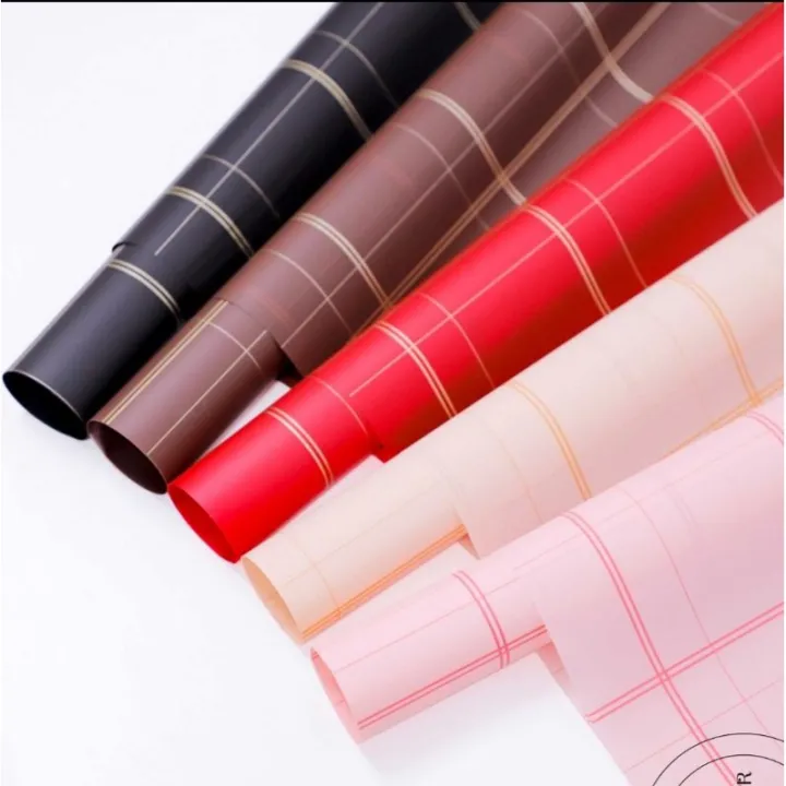 D4 Checkered Flower Wrapper (Sold per Piece) | Dried Memories PH ...