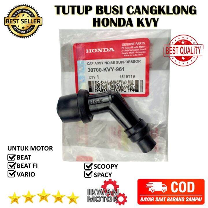 Tutup Busi Kepala Busi Cangklong Busi Honda Beat Vario Beat Fi Vario Fi ...