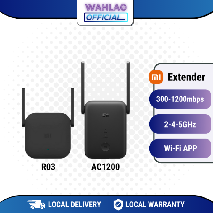 Xiaomi Smart WiFi Amplifier Pro | AC1200 Signal Extender Repeater ...