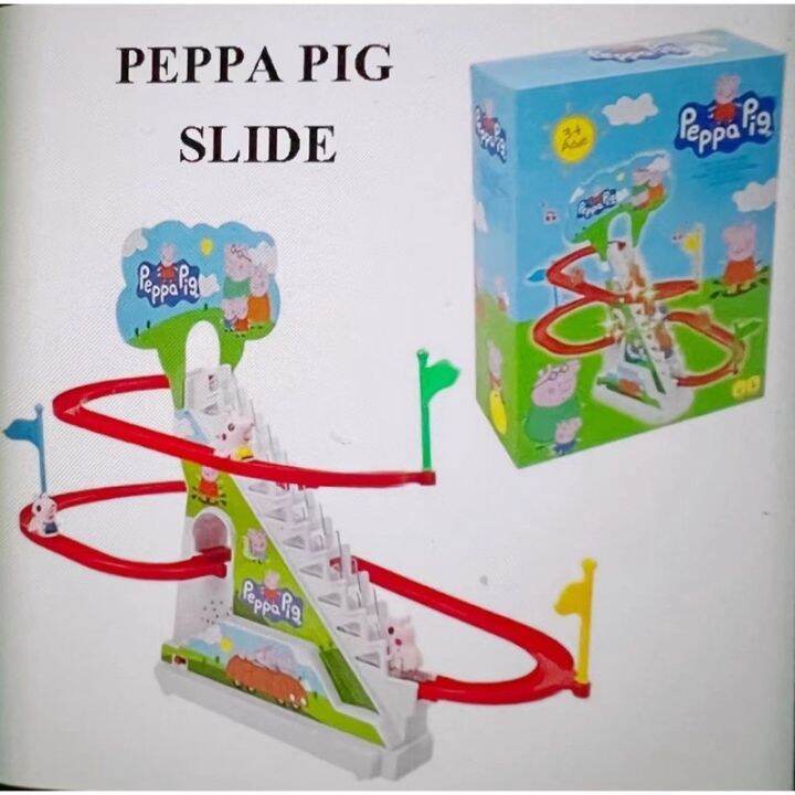 COD•SLIDING PEPPA PIG HELLO KITTY with sounds and light | Lazada PH
