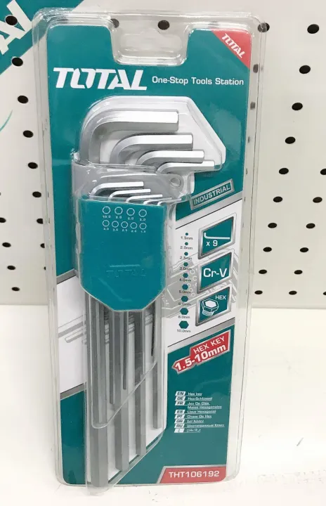 TOTAL hex key allen extra THT106192 industrial supplies | Lazada PH