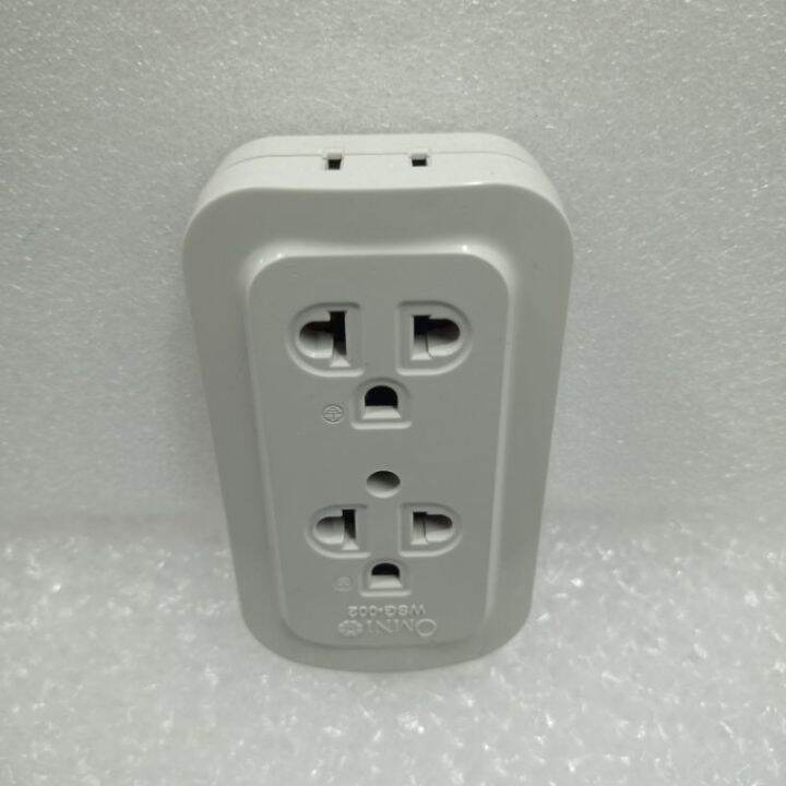 3 GANG OMNI AC POWER OUTLET | Lazada PH
