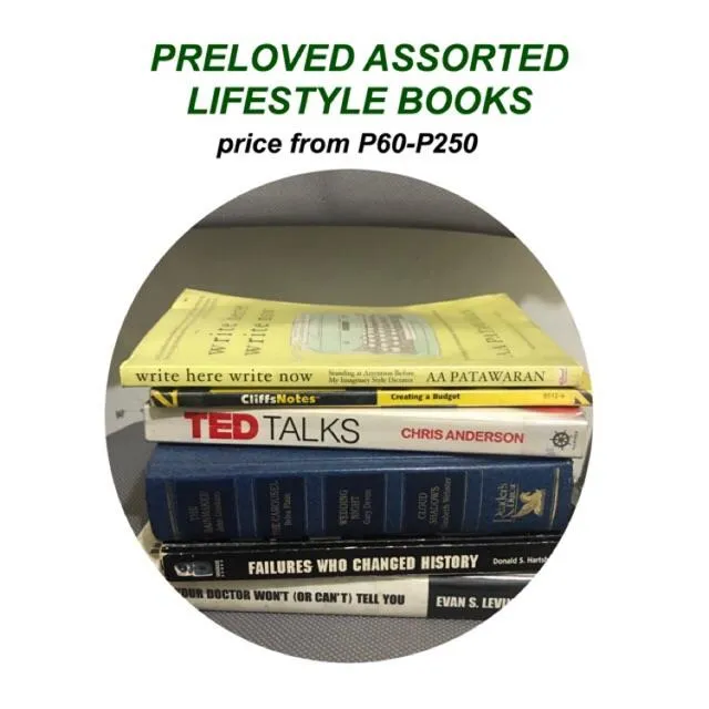 ASSORTED LIFESTYLE BOOKS | Lazada PH