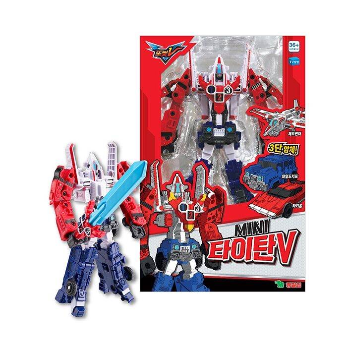[Tobot] Mini Transforming Titan V | Lazada Singapore