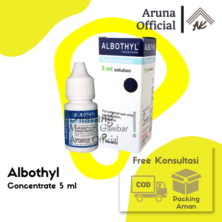 Albothyl Concentrate Obati Sariawan Bibir Pecah pecah, dan Bau Mulut ...