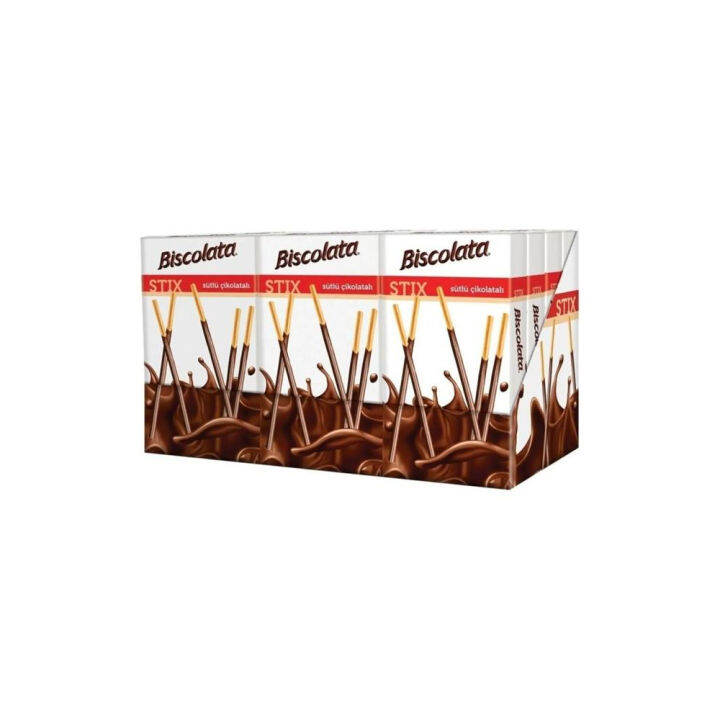 Biscolata Stix Milk Chocolate 40g 1 Box Pack Of 12 Lazada 