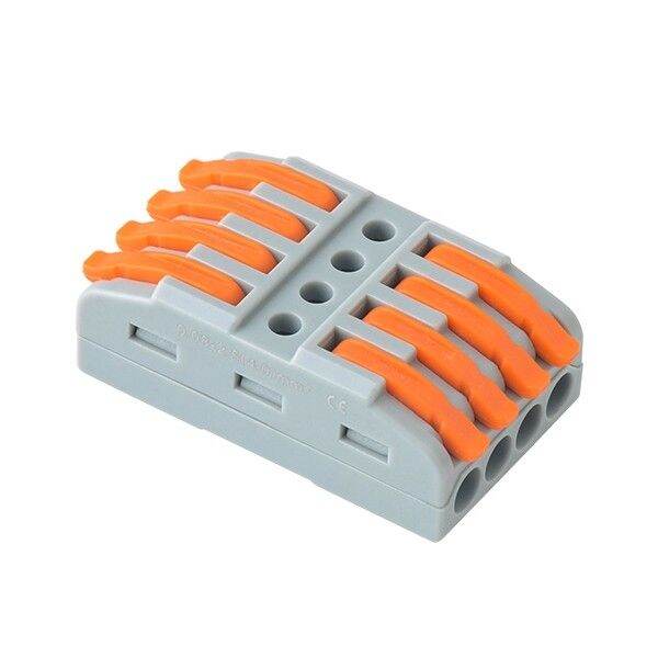 Connector 4 x 2 Wire PUSH IN Terminal Block CMK-424 | Lazada Indonesia