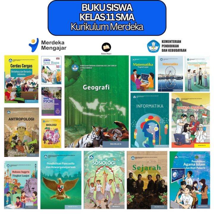 Buku Paket Kurikulum Merdeka SMA Kelas 11/XI - Edisi Terbaru | Lazada Indonesia