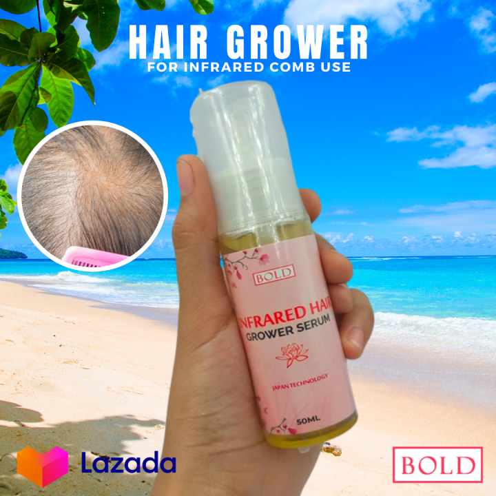 [BOLD ORGANICS] Infrared Hair Grower | BEST Use in Hair Loss Area of ...