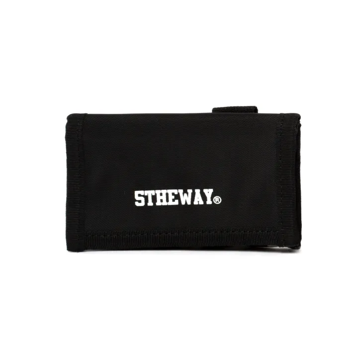 5THEWAY® Ví Ngắn Đen aka /solid/ SQUARE WALLET™ in BLACK™ | Lazada.vn