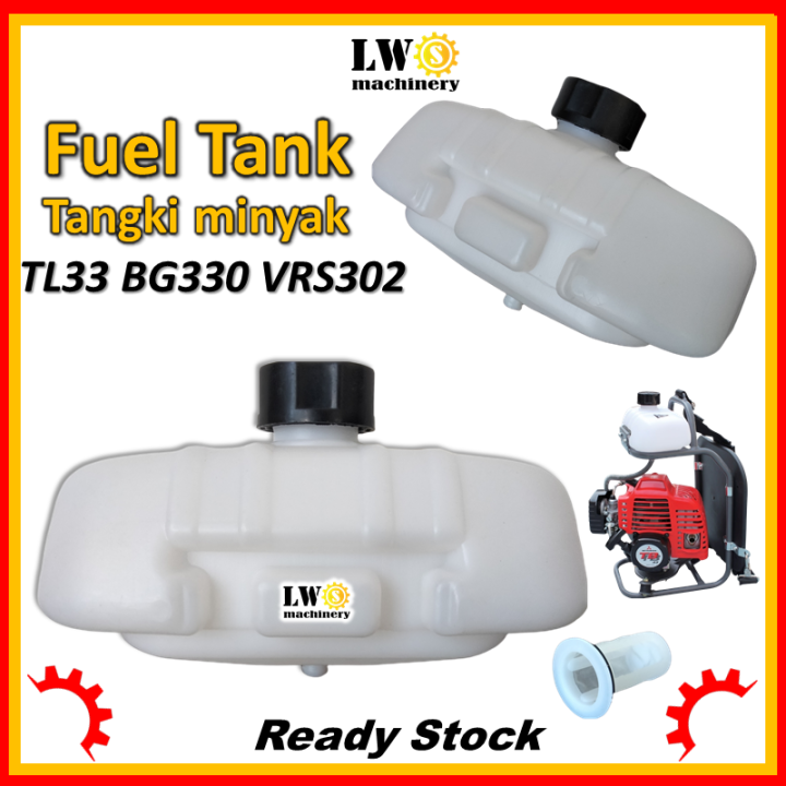 Mesin rumput fuel tank with fuel cap TL33 BG330 BG328A Mitsubishi OGAWA ...