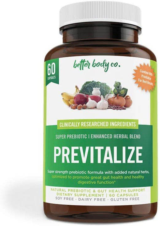 Better Body Co. Previtalize | The Perfect Natural Prebiotic Complement ...