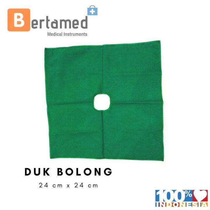 Duk Bolong 25 cm x 25 cm Kain / Duk Lubang 25 cm x 25 cm Kain | Lazada ...