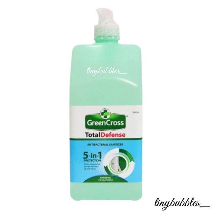 Green Cross Total Defense Hand Sanitizer|Alcohol 500 ml & 1000 ml Pump ...