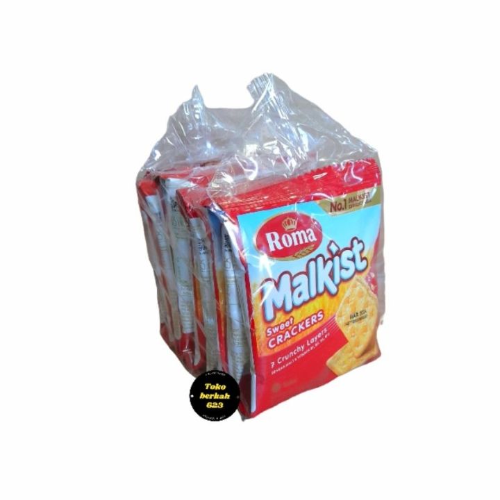 ROMA MALKIST CRACKERS Renceng 14gr x 10 Sachet | Lazada Indonesia