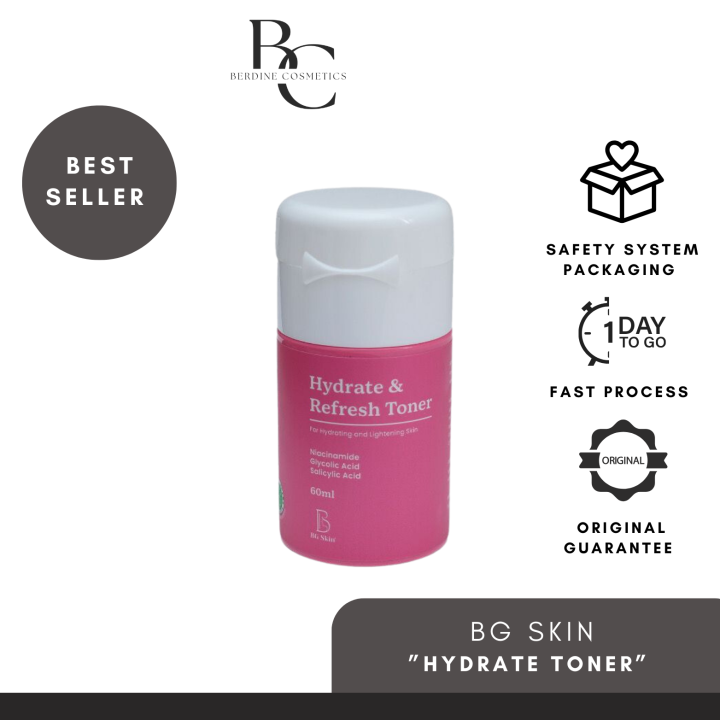 BG Skin Hydrate & Refresh Toner - Toner BG Skin Original | Lazada Indonesia