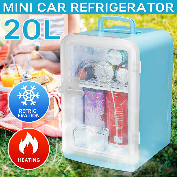 Kulkas Portabel Mobil, Kulkas Mini 2 Dalam 1 Fungsi Pendingin & Pemanas ...