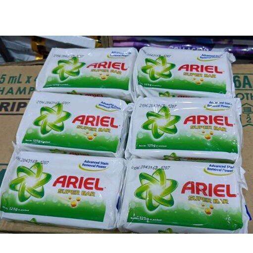 ♖Buy 6pcs. Ariel Super Bar 125g☞ | Lazada PH