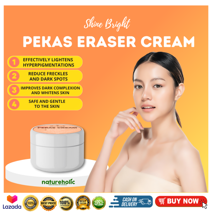 Pekas Cream Shine Bright 3-5 days see effective results! ( for Freckles ...