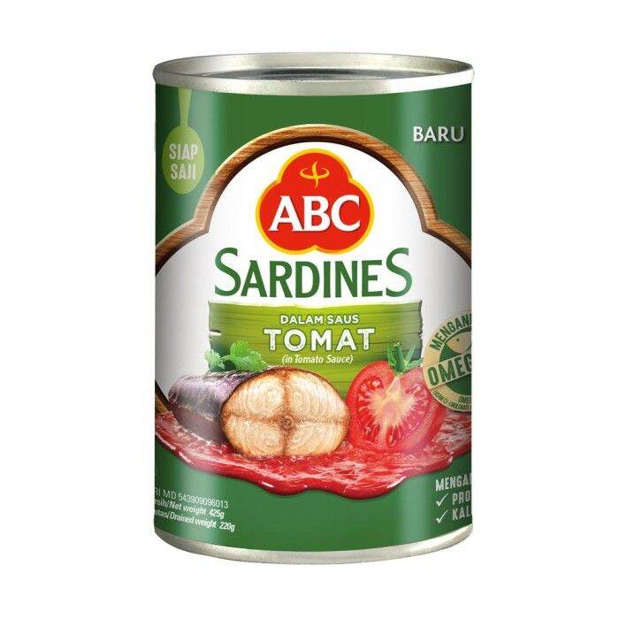 ABC Sardines Saus Tomat [425gr] | Lazada Indonesia